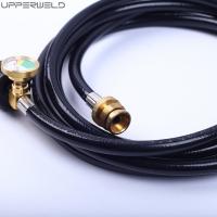 China Propane Extension Burner Hose with Gauge for Burning Gas Transport and Welding Torch for sale