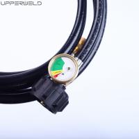 China Propane Extension Burner Hose with Gauge for Burning Gas Transport and Welding Torch for sale