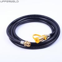 China 12feet 24 Feet Natural Rubber Gas Welding Lpg Hose with 3/8inch Quick Connect/Disconnect for Grill for sale