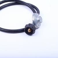 China Low Pressure Propane Burner Regulator with Certified Outlet 3/8'' Female Flare Fitting for sale