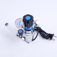 China Argon Regulator With Flowmeter for TIG Welder MIG Welding CO2 Pressure Gauge CGA580 for sale