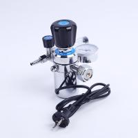 China Argon Regulator With Flowmeter for TIG Welder MIG Welding CO2 Pressure Gauge CGA580 for sale