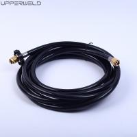 China 12ft Industrial LPG Propane Adapter with Quick Connect and 1/4 Inch Rubber Gas Hose for sale