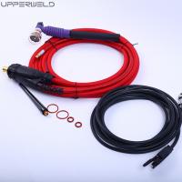 China WP26-20FT 5/8 Output Gas Air-Cooled TIG Welding Torch Ceramic Nozzle Gas Lens Collect for sale