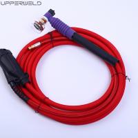 China WP26-20FT 5/8 Output Gas Air-Cooled TIG Welding Torch Ceramic Nozzle Gas Lens Collect for sale