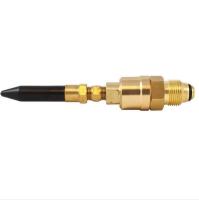 China Balloon Inflator Brass Yellow Helium Gas Regulator with Hand Tight Cylinder Gauge for sale