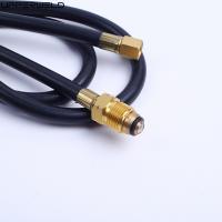 China 12feet Welding Torch LPG Propane Hose Assembly Rubber Hose Cutting Propane Torch Hose for sale
