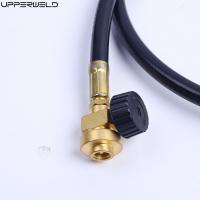 China 5ft and 12ft LPG Propane Brass Adapter Hose Kit for Motorhomes Tank RV Camping Easy for sale