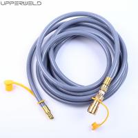 China Flexible and Durable 6/9mm Natural Gas Hose with Quick Connect Kit 3/8-Inch Diameter for sale