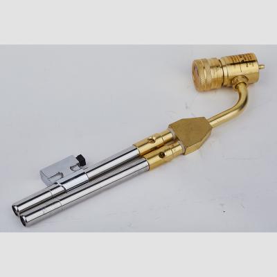 China ISO9001 Certified Hand-Held Butane Outdoor Welding Torch for MAPP Propane Gas Flame Gun for sale