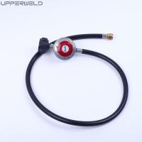 China Adjustable 0-5PSI High Pressure Propane Regulator for Fryer Outdoor Cooker and More for sale