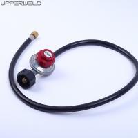 China Adjustable 0-5PSI High Pressure Propane Regulator for Fryer Outdoor Cooker and More for sale
