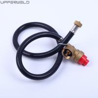 China Cutting Rubber Natural LPG Propane Gas Hose Outdoor BBQ Gas Tank Adapter Hose Assembly Replacement for sale