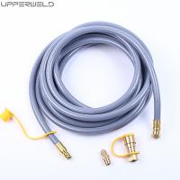 China Gas Grill Stainless Braided Propane Hose Adapter Gas Hose Extension Assembly for Fire Pit for sale
