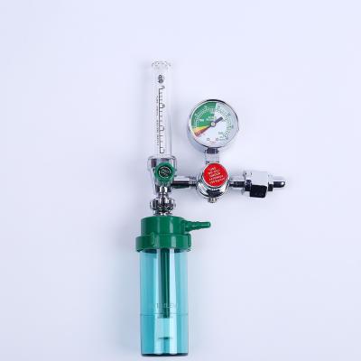 China Medical Oxygen Gas Flow Meter with High Pressure and Safety Reducing Valve Regulator for sale