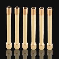 China LPG Hose Brass Thread Extension Rod Connector Pipe Fitting 1/8