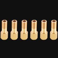 China LPG Hose Brass Thread Extension Rod Connector Pipe Fitting 1/8