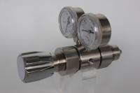 China High Pressure Laboratory Stainless Steel Oxygen Regulator with Dual Stage W21.8 G5/8 for sale