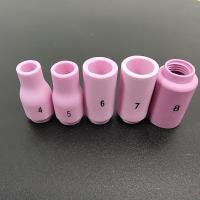 China 0.28KG Alumina Nozzle Collet Body Electrode Insulator TIG Welding Torch Consumables Kit for WP-17/18/26 13N 18pcs for sale