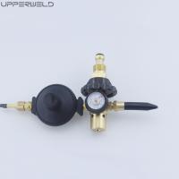 China Convenient CGA-580 Tank Compatible Mylar Balloon Filler Regulator Inflator with Gauge for sale