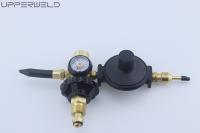 China Convenient CGA-580 Tank Compatible Mylar Balloon Filler Regulator Inflator with Gauge for sale