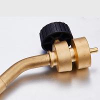 China Heating Torch CGA600 Brass Pencil Flame Torch Propane MAPP Welding Torch Head for Brazing Soldering for sale
