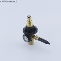 China Outlet Nut Screw Balloon Filler Regulator with Cylinder Content Gauge and Rubber Nozzle for sale