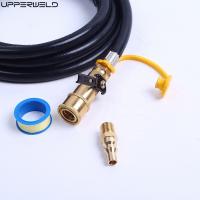 China Low Pressure Propane Hose for Portable Grill Quick Connect RV Extension Rubber Hose for sale