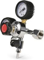 China Thread Size W21.8 G5/8 Dual Gauge CO2 Draft Beer Regulator for Beer Keg and CO2 Tank for sale