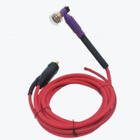 China WT125F TIG Welding Torch with Red Cable Glass Cup and Gas Lens Customized ODM Support for sale