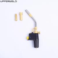 China Propane MAPP Gas Welding Torch for Portable Hand Soldering Heating 27.5*10*3.6cm for sale