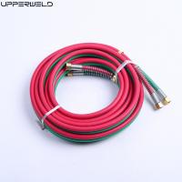 China SAE Standard Rubber Bicolour Tube Gas Oxygen Acetylene Welding Hose Propane Hose 12FT 50FT for sale