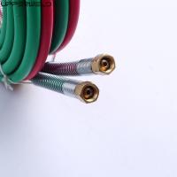 China SAE Standard Rubber Bicolour Tube Gas Oxygen Acetylene Welding Hose Propane Hose 12FT 50FT for sale