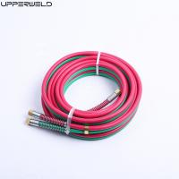 China SAE Standard Rubber Bicolour Tube Gas Oxygen Acetylene Welding Hose Propane Hose 12FT 50FT for sale