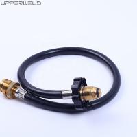 China Motorhomes Tank RV Camping Black LPG Propane Brass Adapter Hose Kit 5 ft and 12 ft Hose for sale