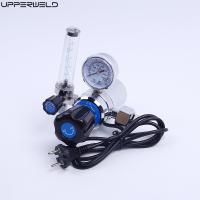 China Gas Pressure Regulator for Automatic Welding Industries Casting Single Flowmeter CO2 Argon for sale
