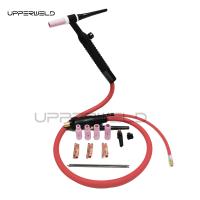 China Air Cooling Welding Torch WP-26V-R 35-70EU Plug TIG Torch Set with Gas Valve Control for sale