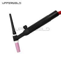 China Air Cooling Welding Torch WP-26V-R 35-70EU Plug TIG Torch Set with Gas Valve Control for sale
