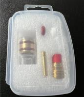 China 53GQ Gas Lens Adapter Wedge Collet TIG Welding Consumables Kit for Better Gas Coverage for sale