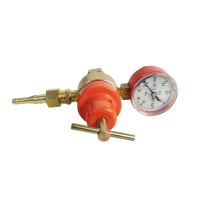 China Orange Brass Material Russia Type Propane Gas G7/8 Regulator for Cutting Applications for sale