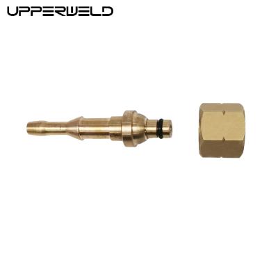 China LPG Hose Connection Brass Rotatable Copper Hose Joint Pipe Fittings for sale