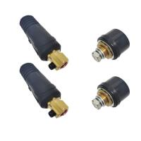 China OEM Europe Welding Cable Joint Quick Connector Plug Cable Socket for Male and Female for sale