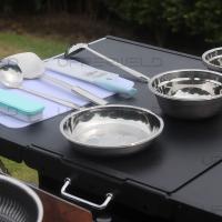 China Multifunctional Aluminum Camping Table for Easy Cooking and BBQ in Outdoor Activities for sale