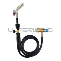 China Customized Support Push Button Ignition Mapp Gas Propane Brazing Torch with Two Burner OEM for sale