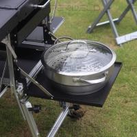 China Multifunctional Aluminum Camping Table for Easy Cooking and BBQ in Outdoor Activities for sale