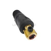 China Euro Type Welding Cable Joint Socket Quick Connector for Welder Machine 35-50 Wire Section for sale