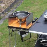 China Multifunctional Aluminum Camping Table for Easy Cooking and BBQ in Outdoor Activities for sale