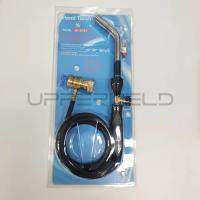 China Customized Support Push Button Ignition Mapp Gas Propane Brazing Torch with Two Burner OEM for sale