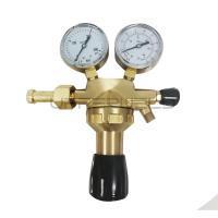 China Brass G3/4 Inlet Connector Thread Nitrogen Gas Regulator for Oxygen Nitrogen and CO2 for sale