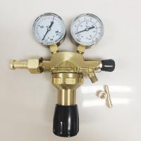 China Brass G3/4 Inlet Connector Thread Nitrogen Gas Regulator for Oxygen Nitrogen and CO2 for sale